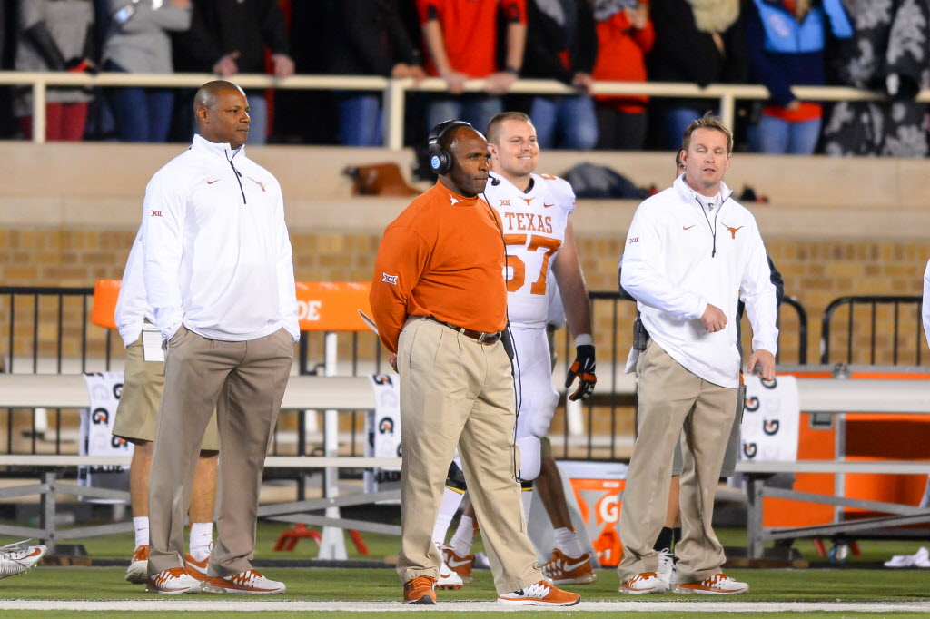 Coach Charlie Strong And Family