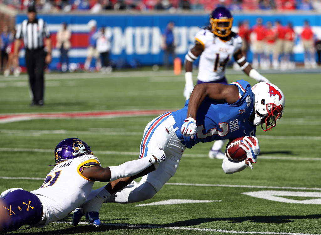 Photos: SMU stays alive in AAC title picture with close win over East ...