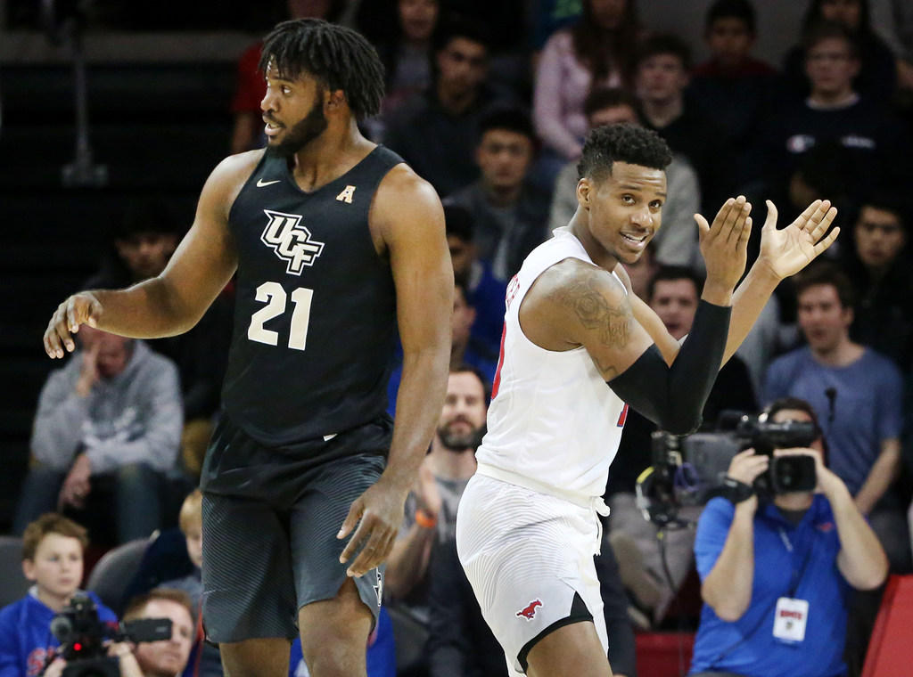 SMU forward Jarrey Foster day-to-day with left knee sprain