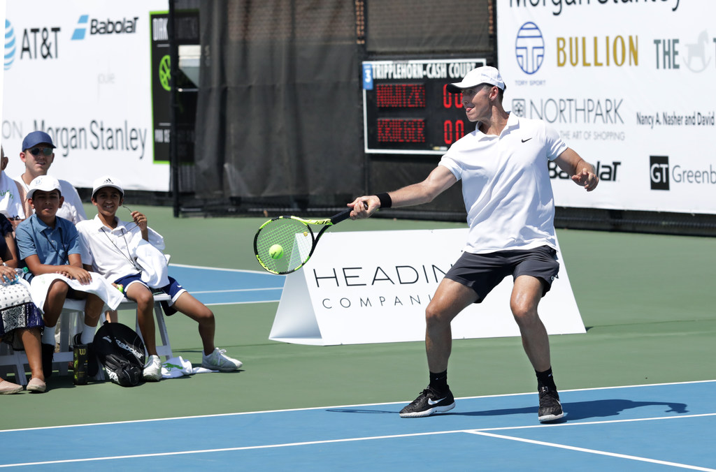 PHOTOS: Current and former Mavericks players, tennis pros team up for ...